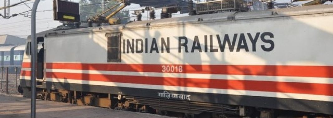 Indian Railway with live tracking system with ISRO satellite