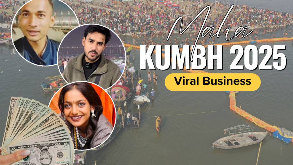 Maha Kumbh Viral Business Idea – How Indian People are turning their travel into a source of Income